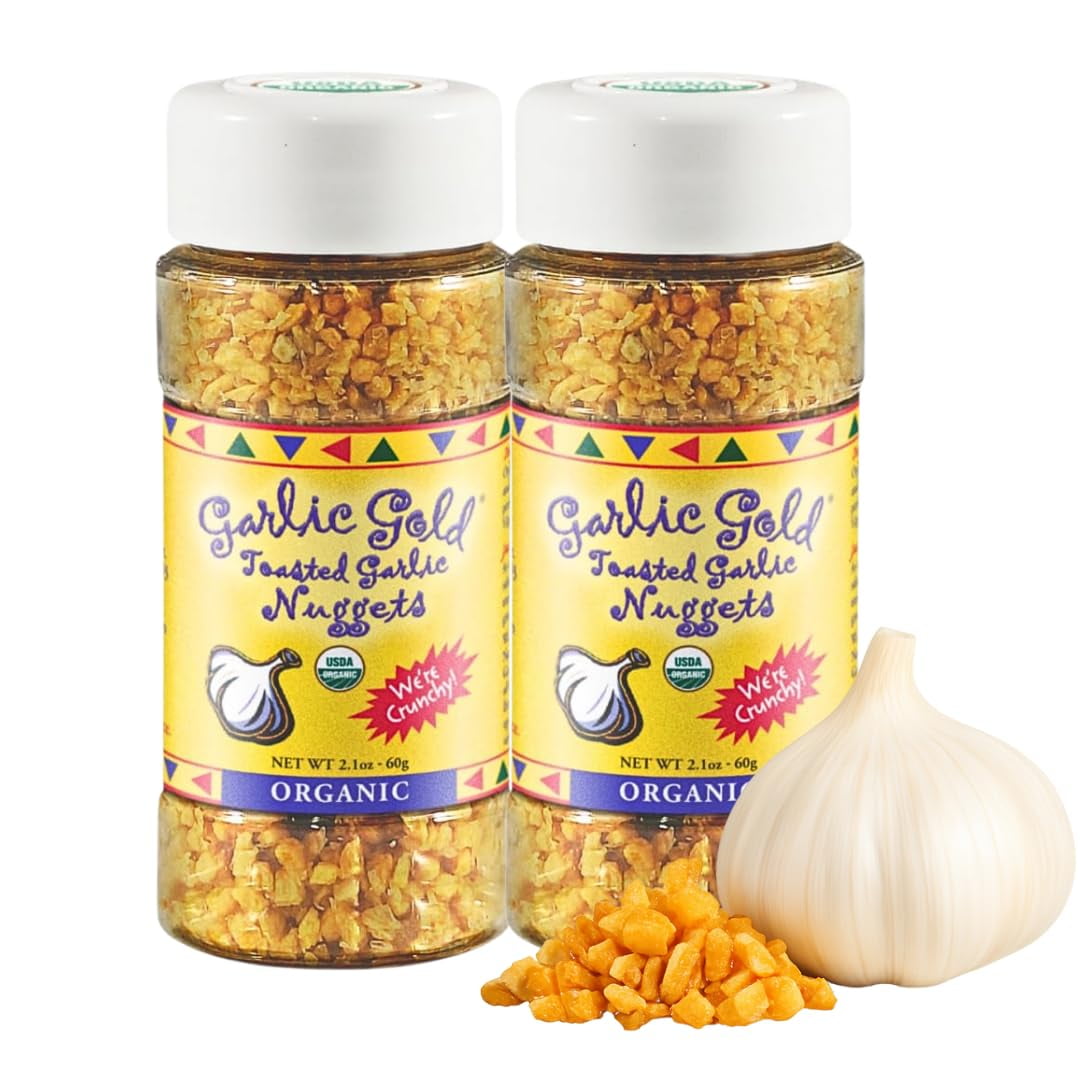 Garlic Gold Toasted Nuggets, MFF30 Crunchy Roasted Garlic Seasoning ...