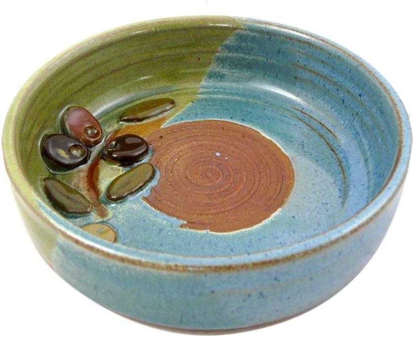 Garlic Grater Dish with Olive Design, Stoneware Pottery, Made in ...