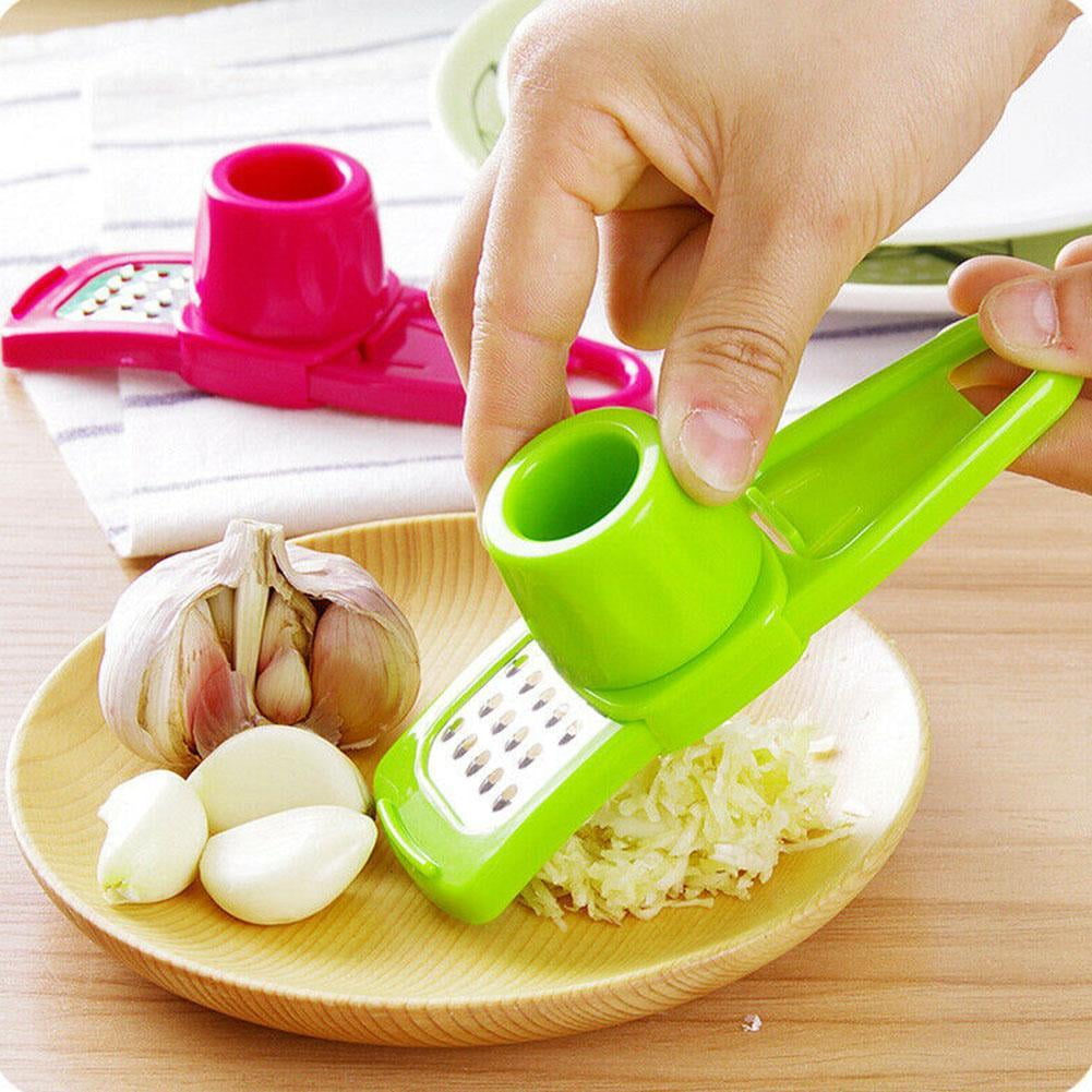 Garlic Grinder Garlic Press Mincer Stainless Steel Garlic Crusher ...