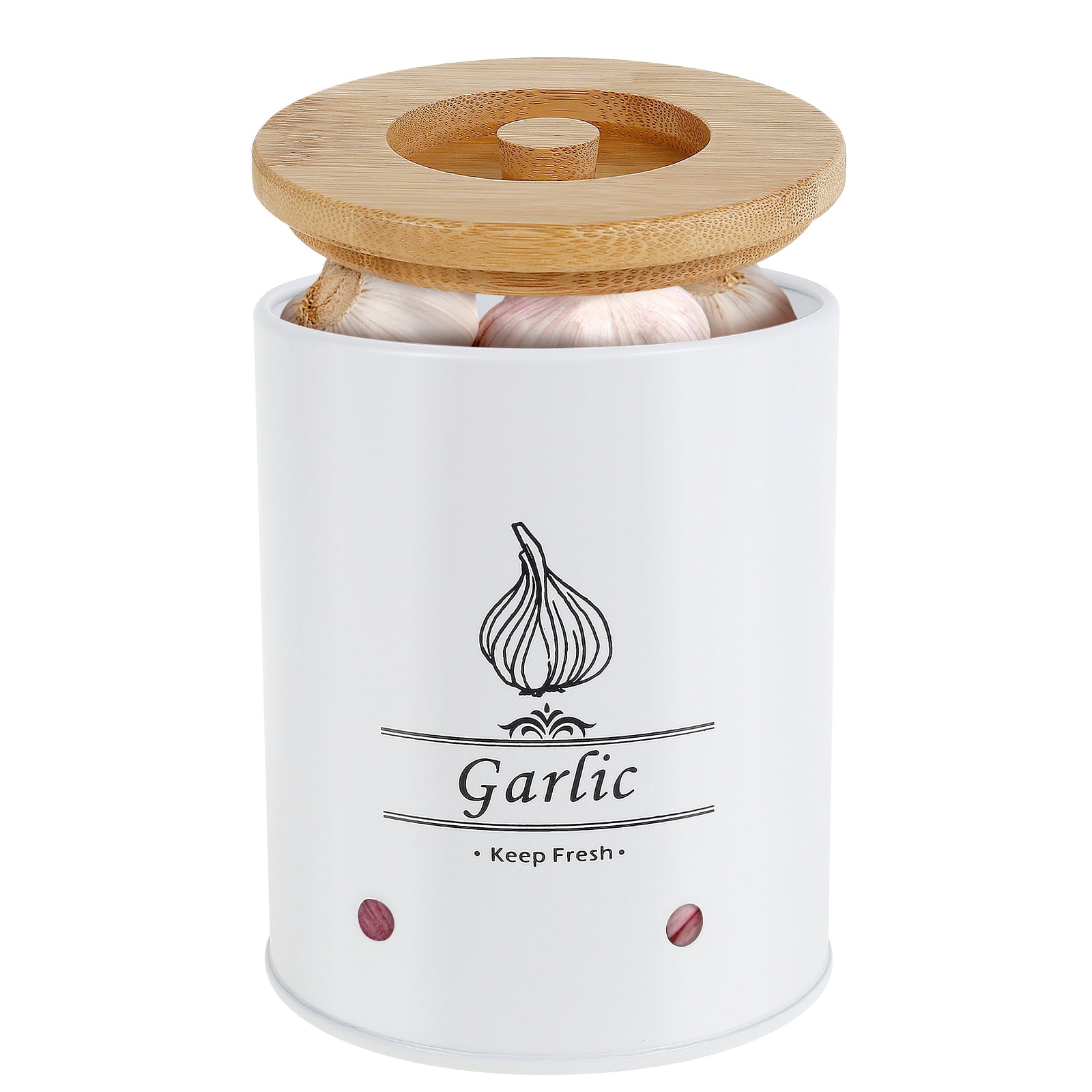 Garlic Keeper, Garlic Storage, Garlic Holder, Large Ceramic Garlic ...