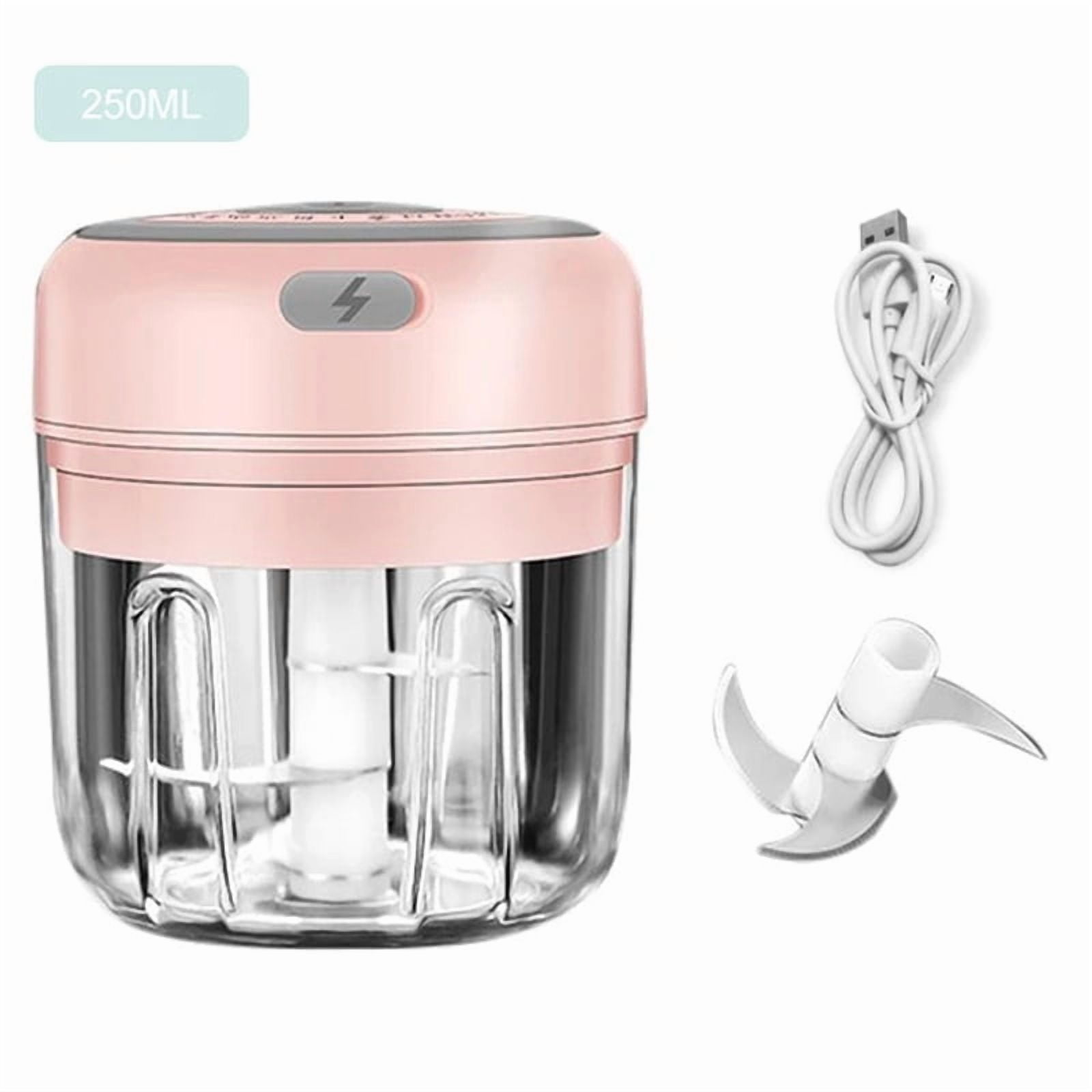 Garlic Masher Electric Mini Food Chopper Vegetable Meat Salad Onion ...