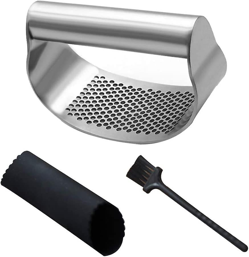 Garlic Press Rocker Stainless Steel - Ginger Press Rocker And Garlic ...