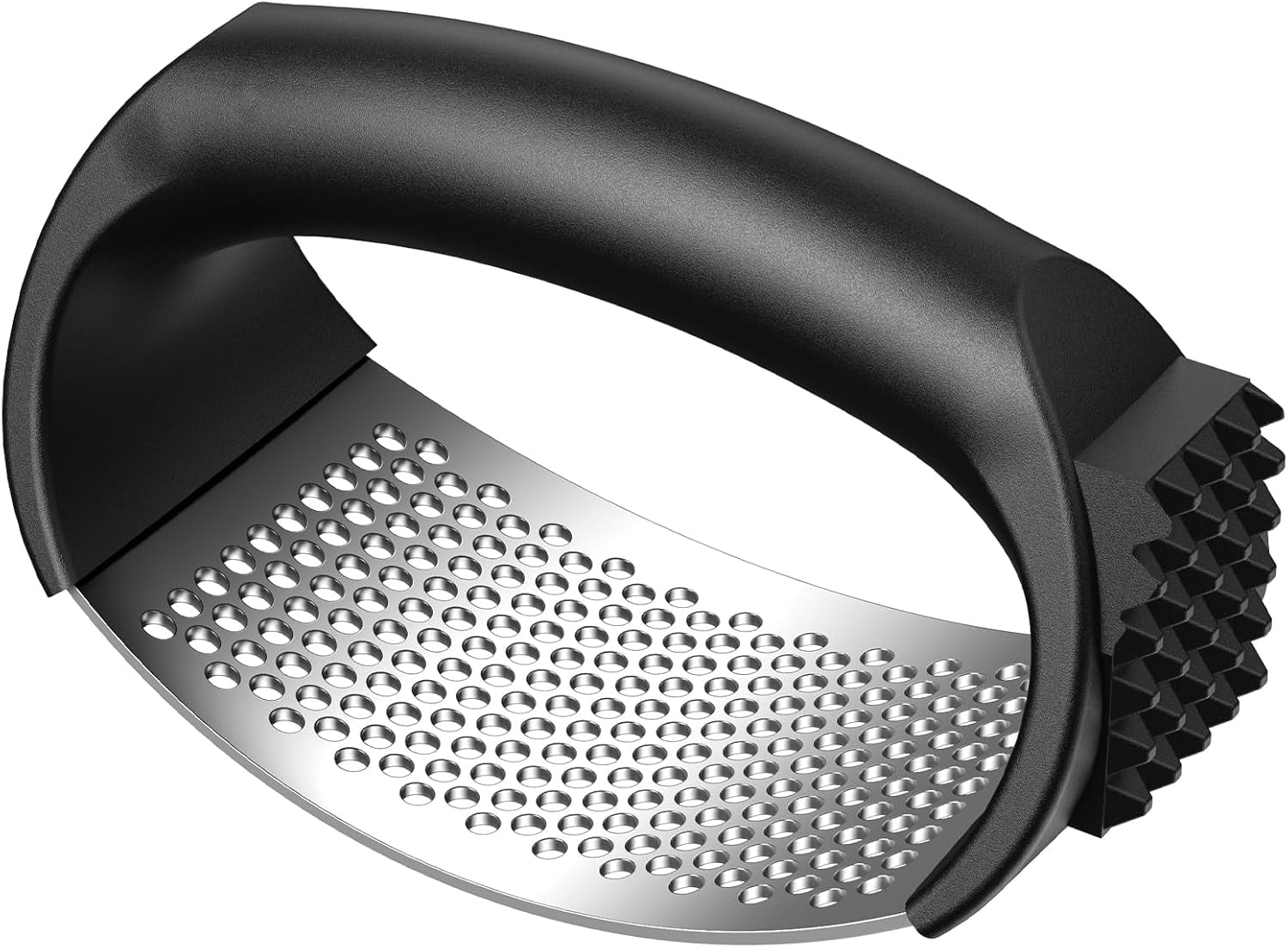 Garlic Press,Stainless Steel Garlic Mincer Crusher,Easy To Use And ...