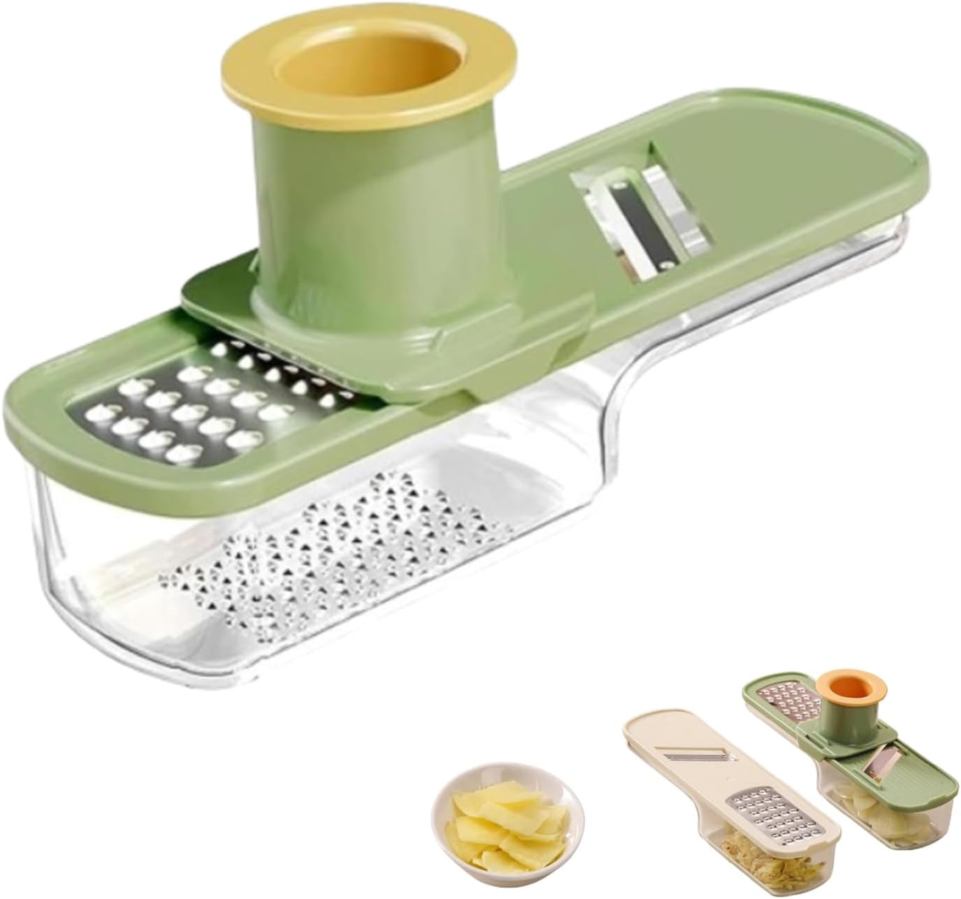 Garlic Slicer Super Thin - 3-in-1 Mini Multi-tool for Effortlessly Thin ...