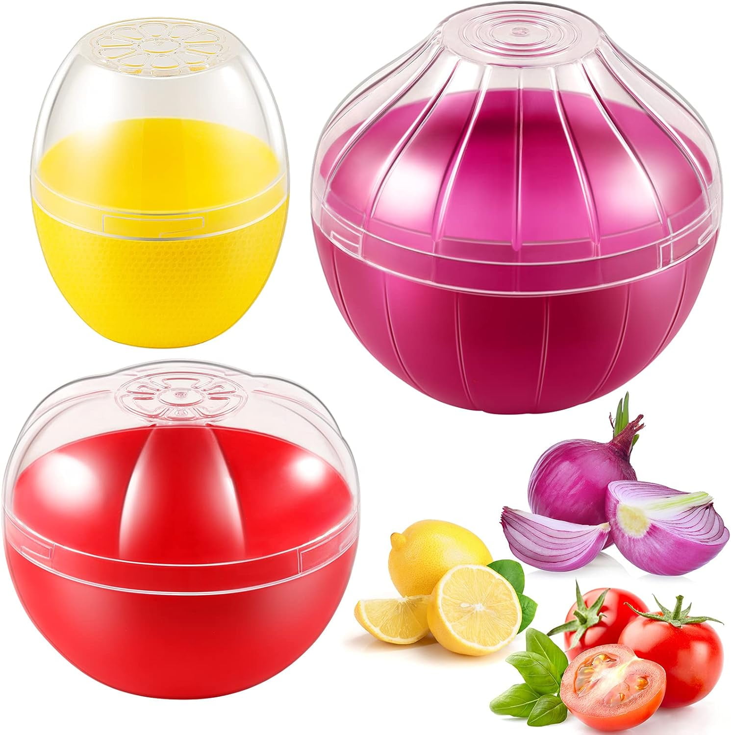 Garlic Storage Containers, Reusable Garlic Keeper for Refrigerator ...