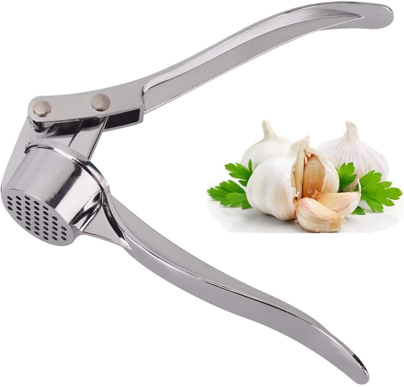 Garlic press, garlic cutter, practical kitchen helper - Walmart.com