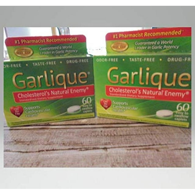 Garlique Garlic, Caplets (Pack of 2) - Walmart.com