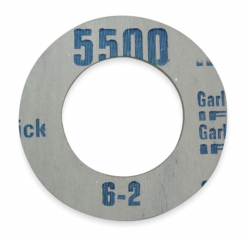 Garlock Flange Gasket,8 in.,1/8 in.,Gray 5500RG-0150-125-0800 - Walmart.com