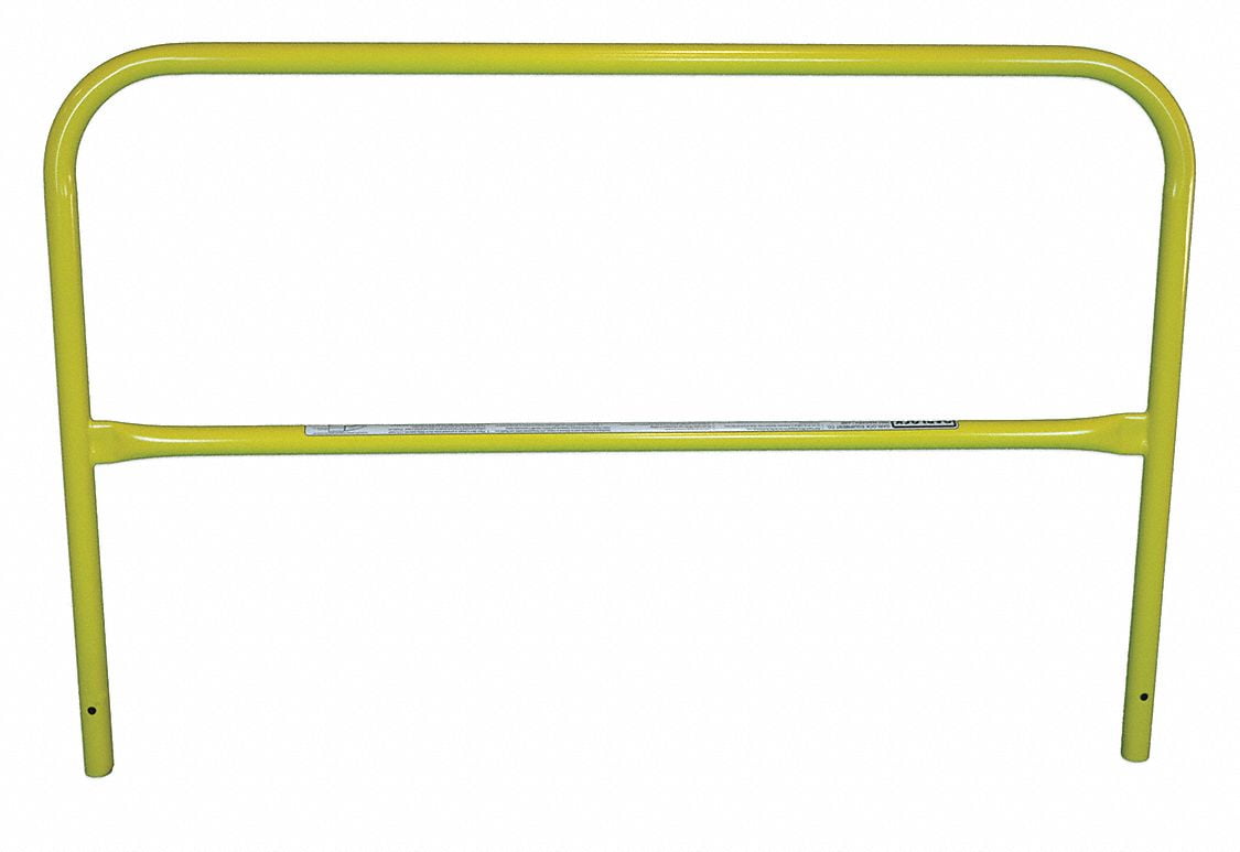 Garlock Safety Systems Safety Guardrail,Yellow 402336S - Walmart.com