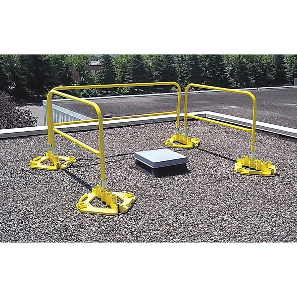 Garlock Safety Systems Safety Guardrail,Yellow 407491S - Walmart ...