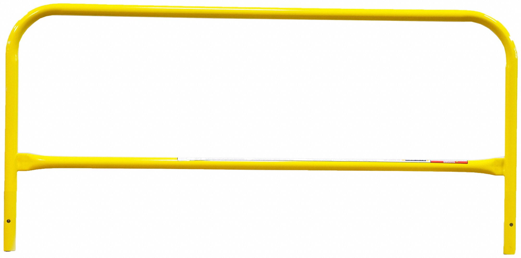 Garlock Safety Systems Safety Guardrail,Yellow 407493S - Walmart.com