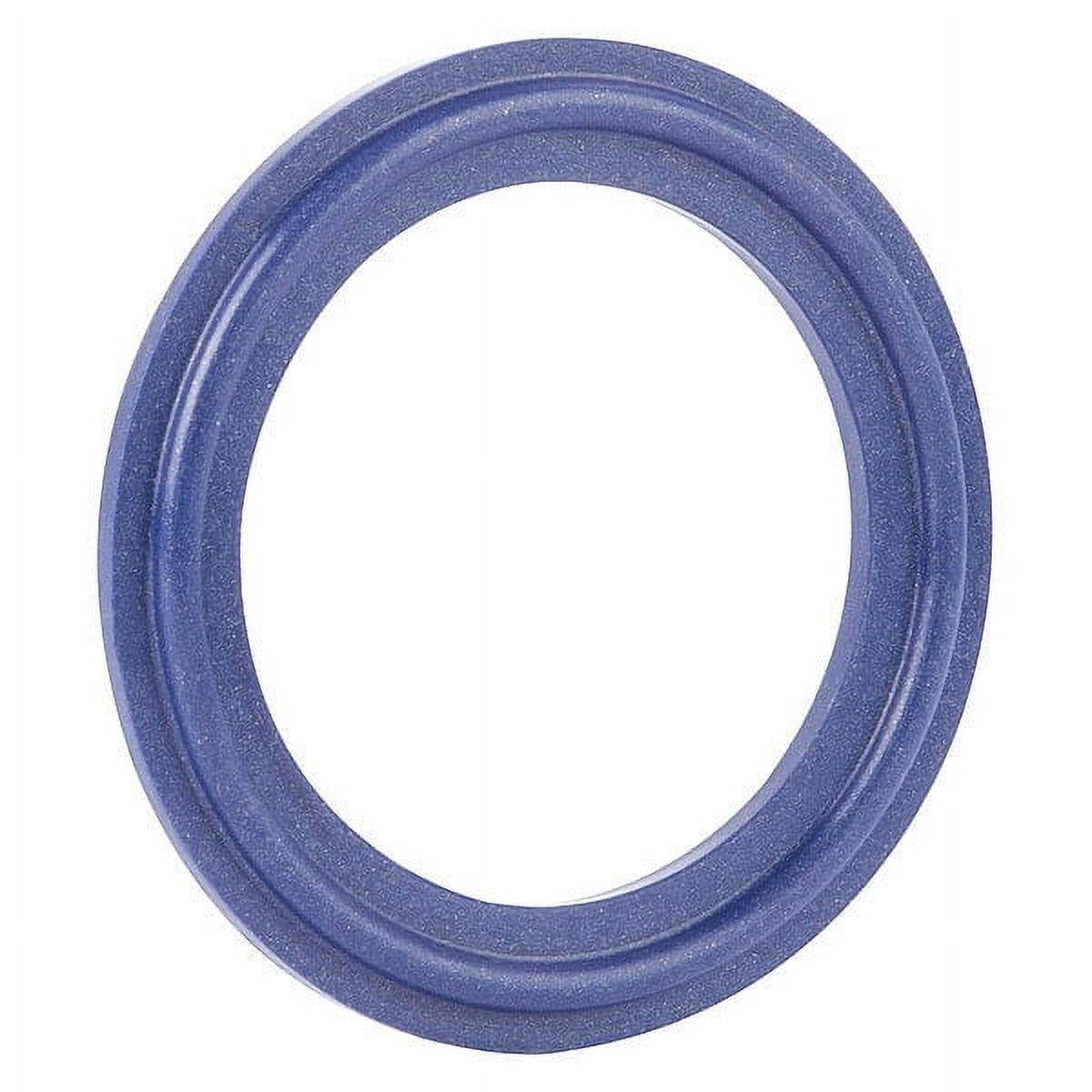 Garlock Sanitary Gasket,3In,TRI-Clamp,Silicone 40MPX-BUZ-XR-300 ...