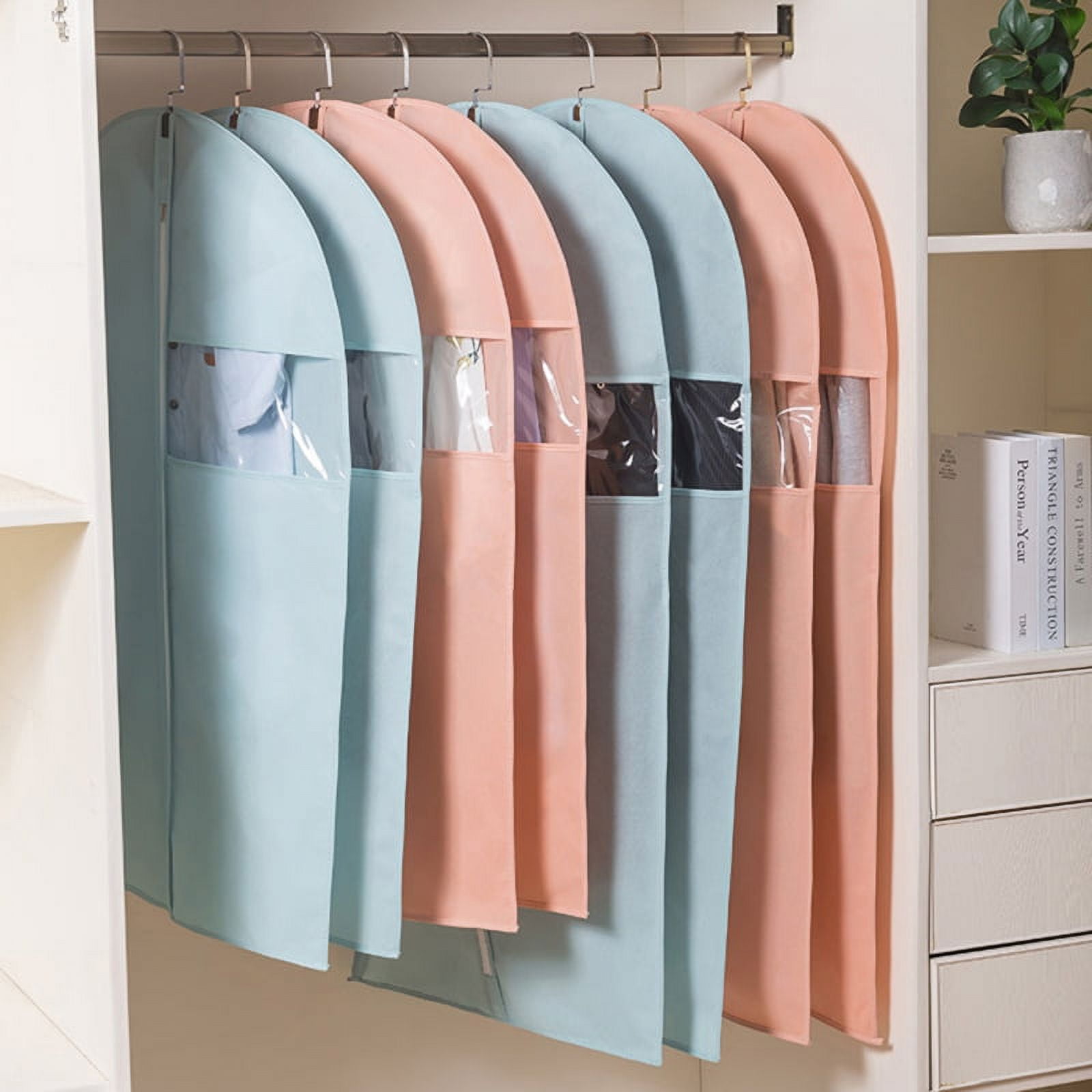 Garment Bag,Suit Bags Dress Bag PEVA Clothes Covers for Closet with ...