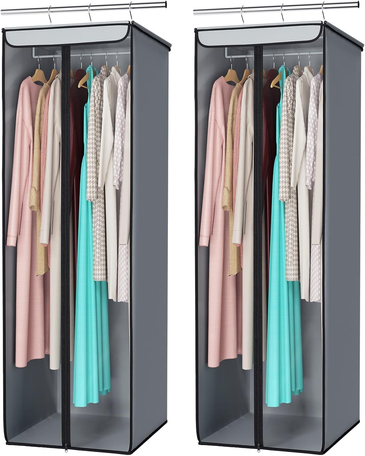 Garment Bags for Hanging Clothes, Large Clothes Storage Bags Closet ...