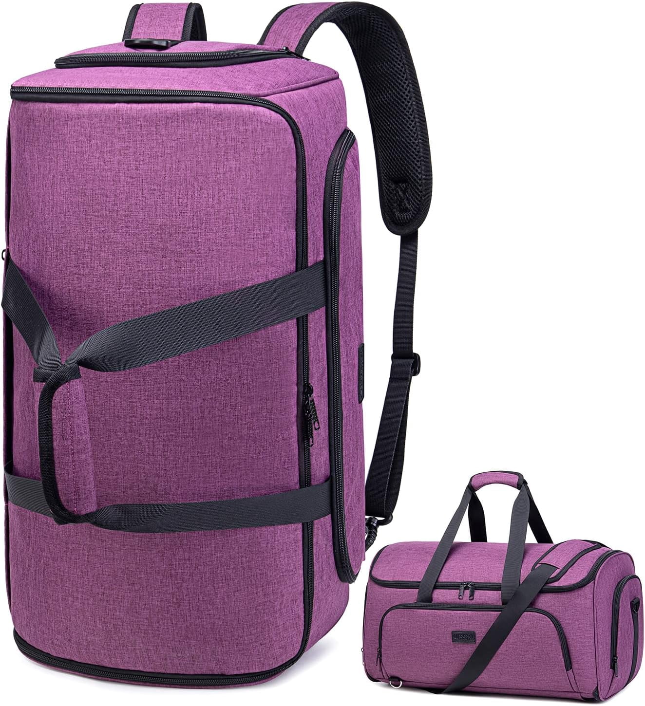 Garment Bags for Travel, Convertible Garment Duffle Bag for Men Women ...