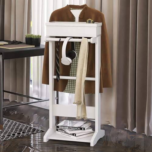 Garment Rack with Shelves, Clothing Rack Organizer for Hanging Clothes ...