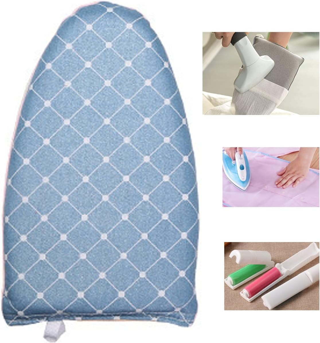 Garment Steamer Ironing Glove, Waterproof Mini Ironing Board Finger ...