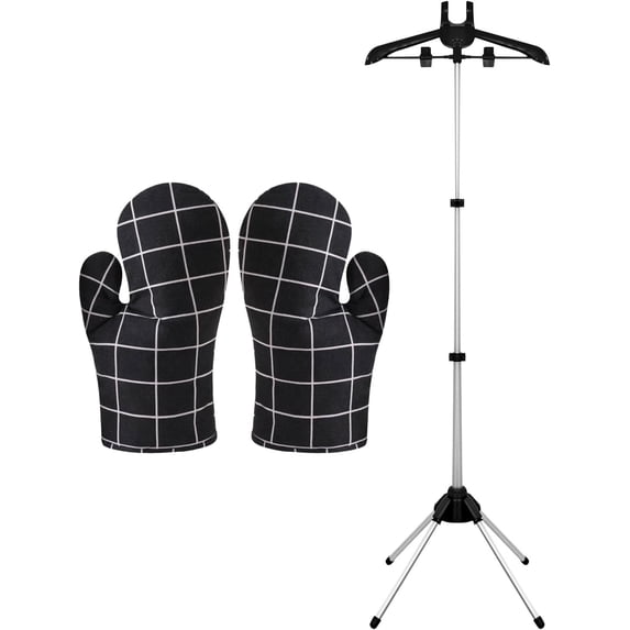 Garment Steamer Rack For Clothes With 1 Pair Ironing Gloves,Steamer ...
