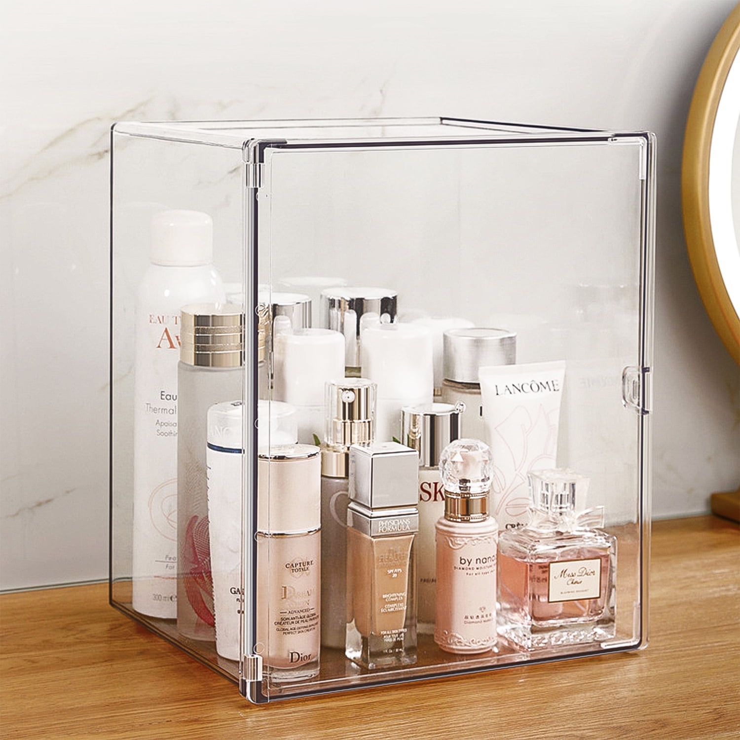 Garmic 2PCS 5 Tier Clear Acrylic Makeup Organizer Storage Stand Riser ...