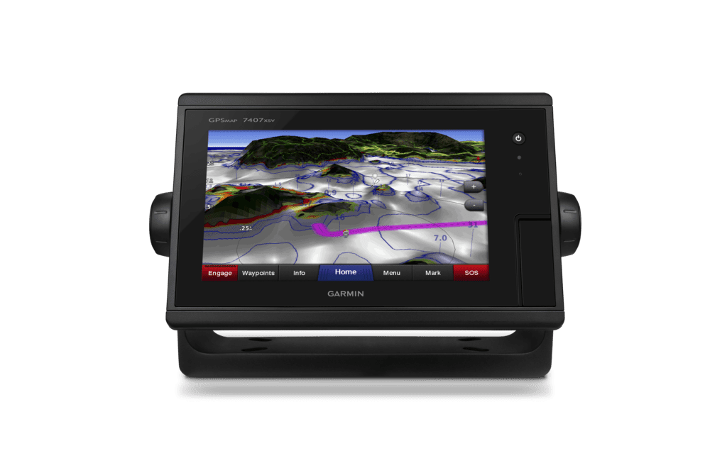 Garmin 010-01379-12 Gpsmap® 7407xsv Chartplotter & Sounder W/j1939 Port ...