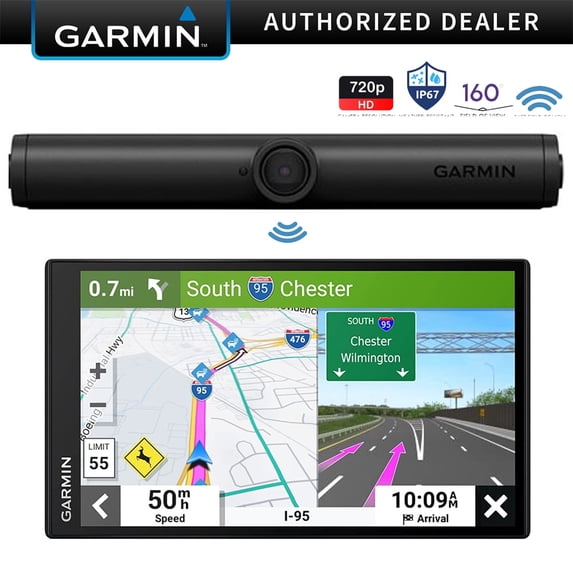 Garmin 010-01866-00 BC 40 Wireless Backup Camera Bundle with DriveSmart ...