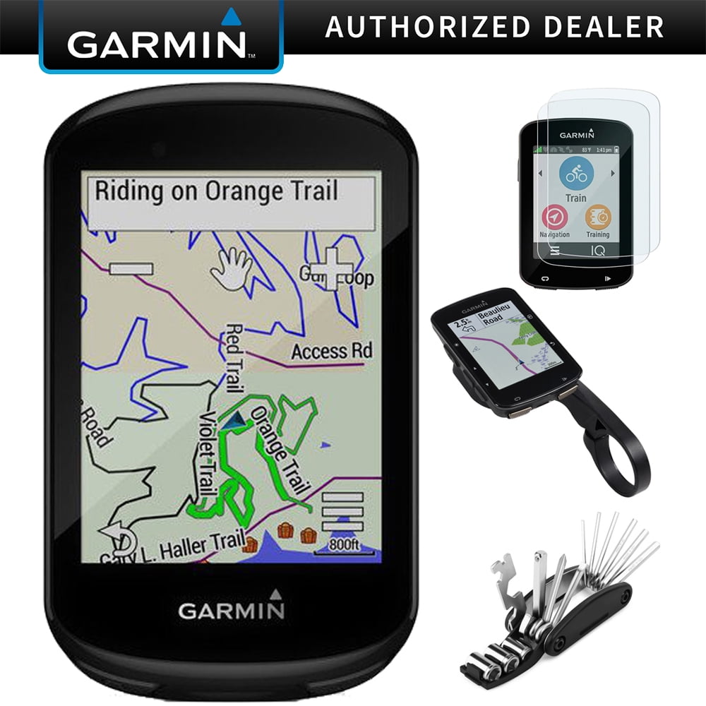 Garmin Edge 830 GPS Speed Tracker Bicycle Cycling Computer Bundle with ...