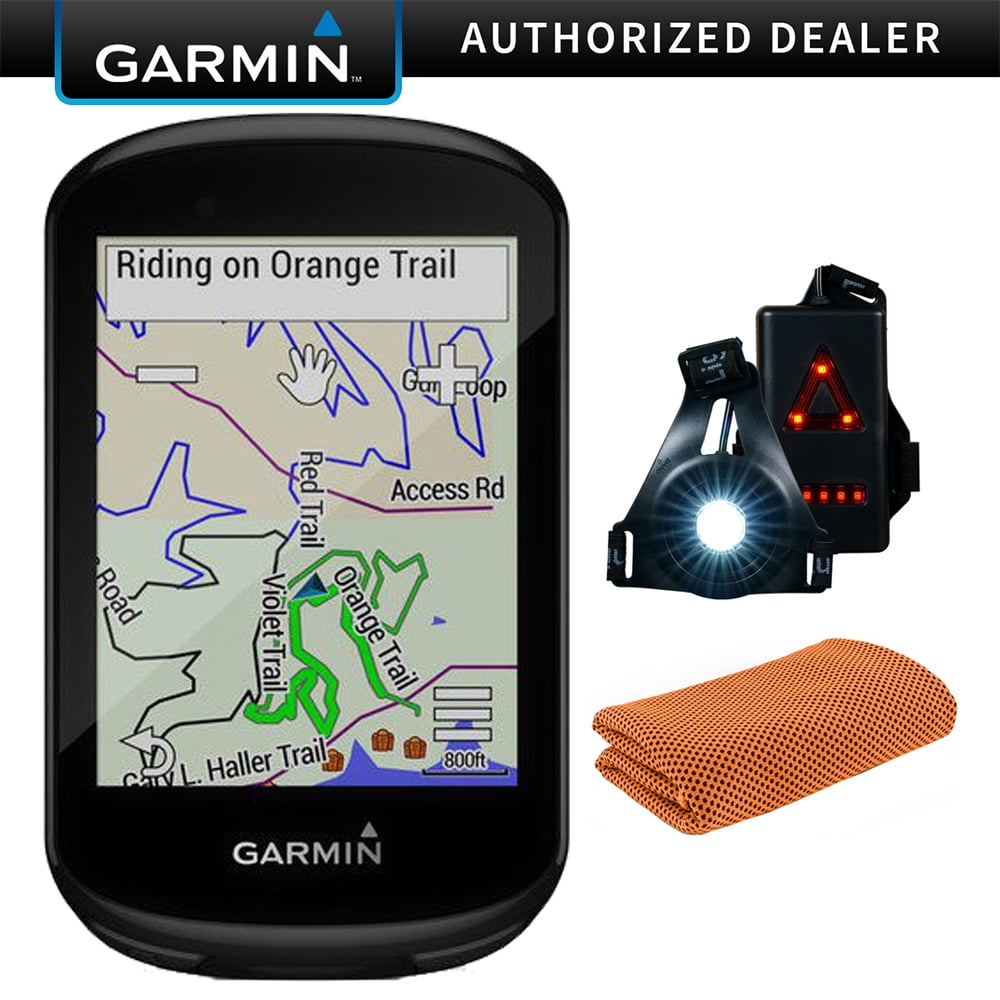 Garmin Edge 830 GPS Cycling Computer Bundle with Workout Cooling Towel ...