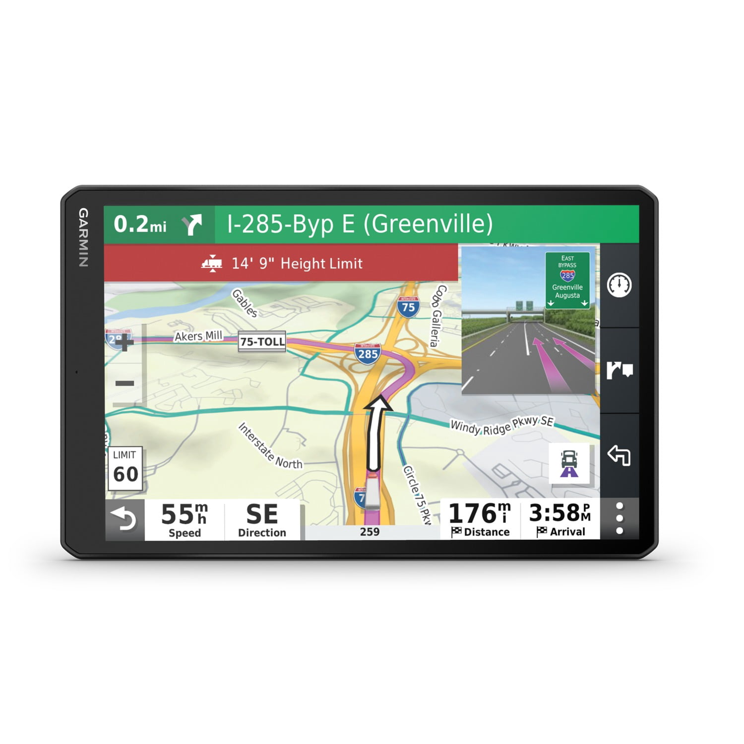Garmin 010-02315-00 dēzl OTR1000 10-Inch GPS Truck Navigator - Walmart.com