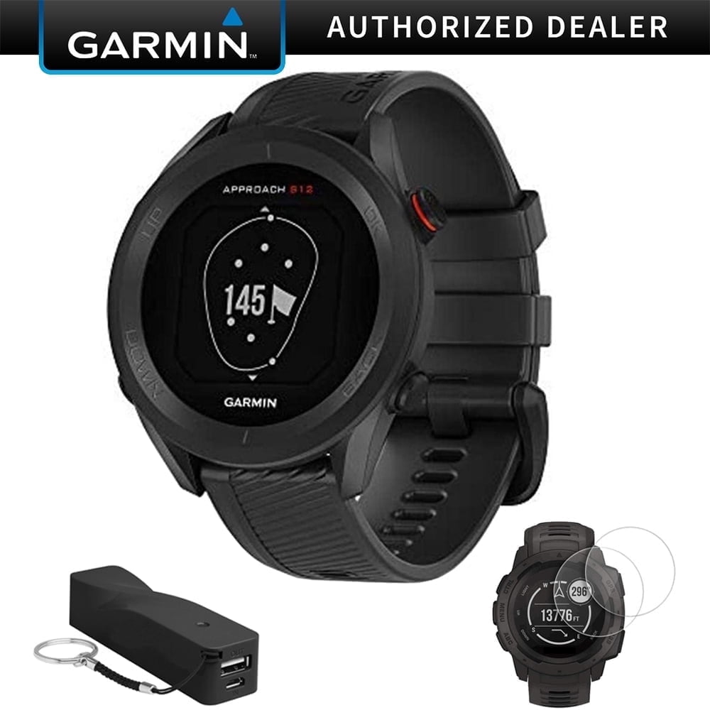 Garmin 010-02472-00 Approach S12 GPS Golf Watch 42k+ Preloaded Courses ...