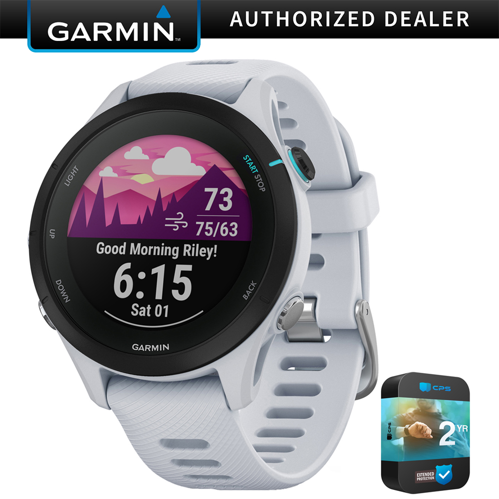 Garmin forerunner Color Display (GPS) + Cellular White Case with Band ...