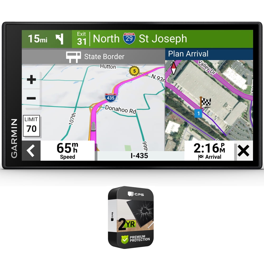 Garmin 010-02739-00 Dezl OTR710 7 inch GPS Truck Navigator Bundle with ...