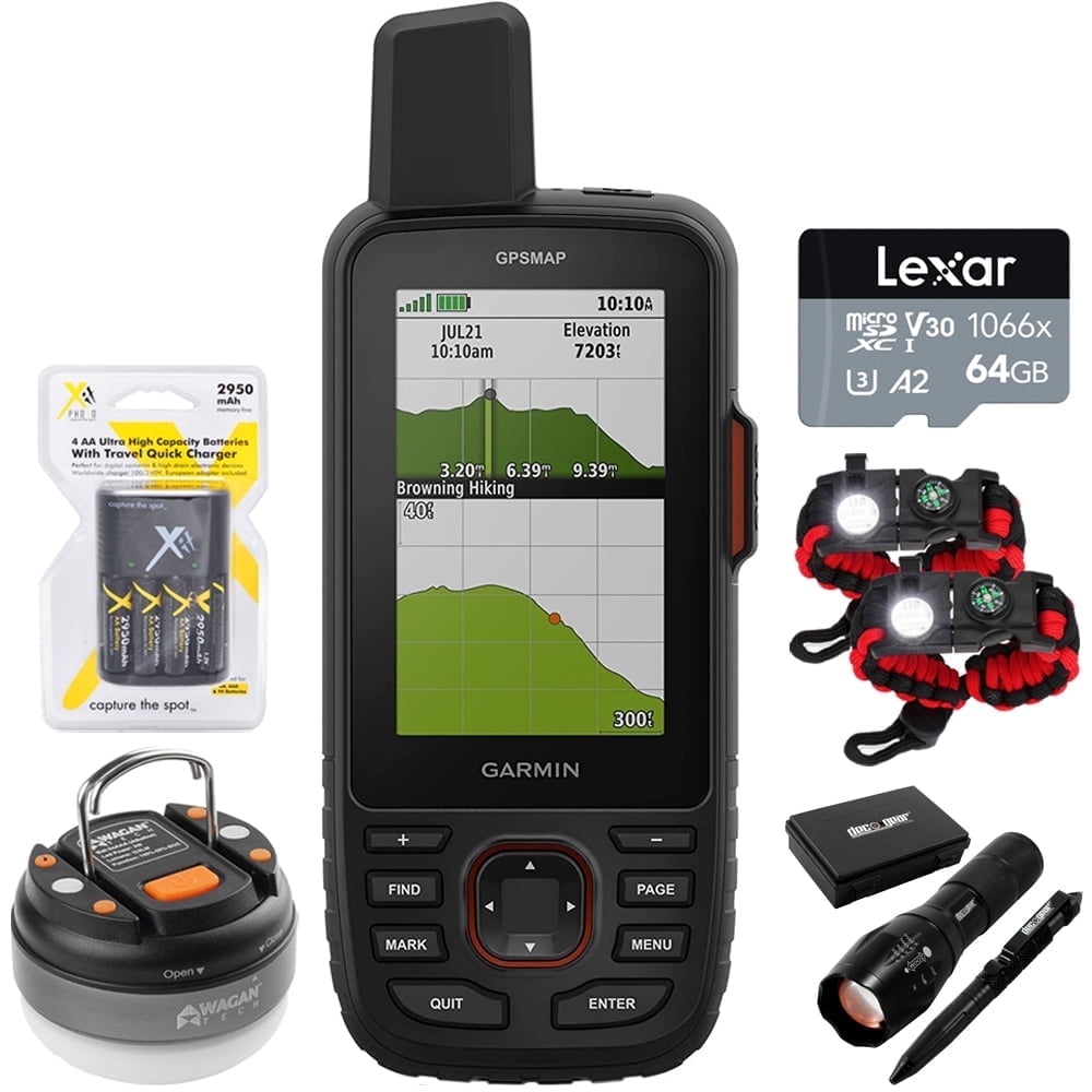 Garmin 010-02812-00 GPSMAP 67i Rugged GPS Handheld with inReach ...