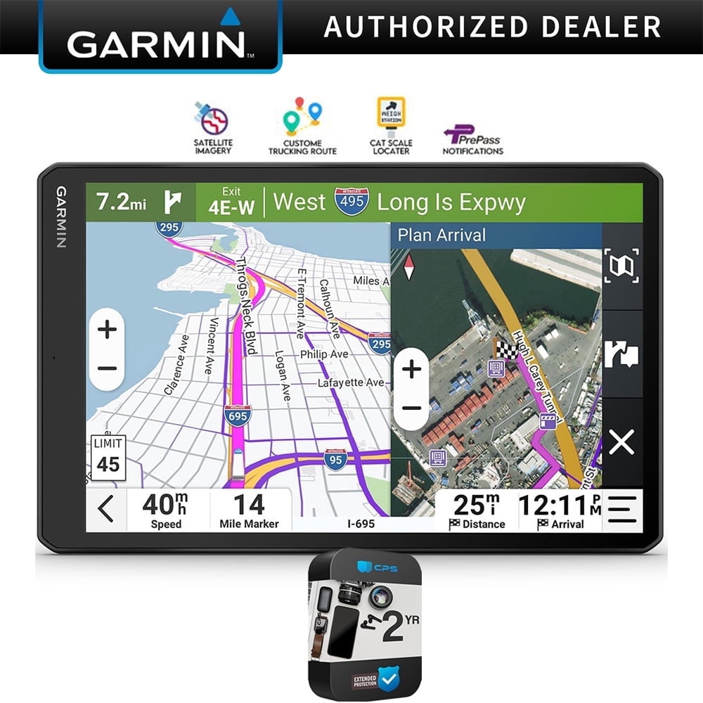 Garmin 010-02926-00 dezl OTR1020 10 inch GPS Truck Navigator, Custom ...