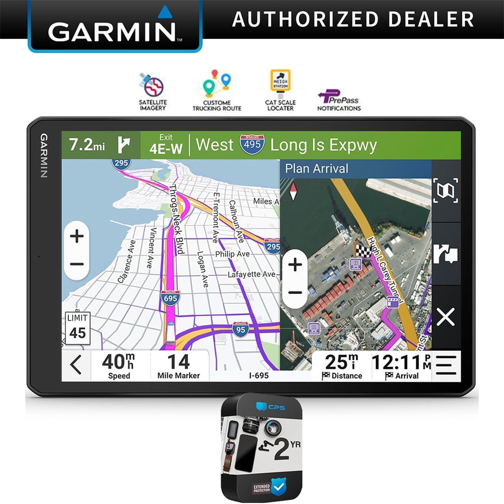 Garmin 010-02926-00 dezl OTR1020 10 inch GPS Truck Navigator, Custom ...