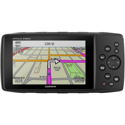 Garmin 100160705 GPS-HH, GPSMAP 276Cx, 5", Auto Bundle - Walmart.com