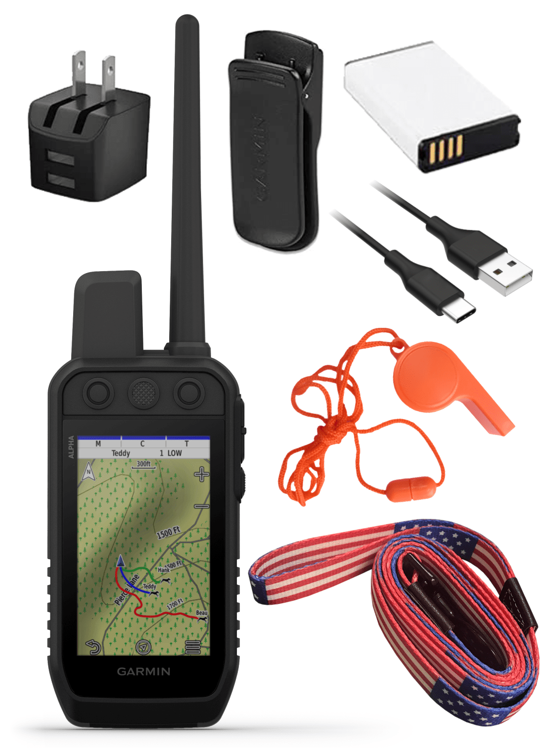 Garmin Alpha 300 Handheld, Advanced Dog Tracking and Training Handheld ...
