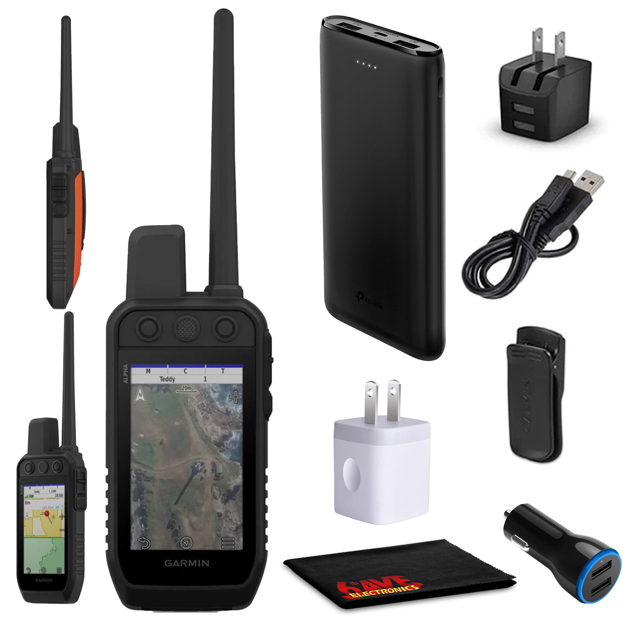 Garmin Alpha 300 Handheld GPS Dog Tracker, Train Up To 20 Dogs, 3.5 ...