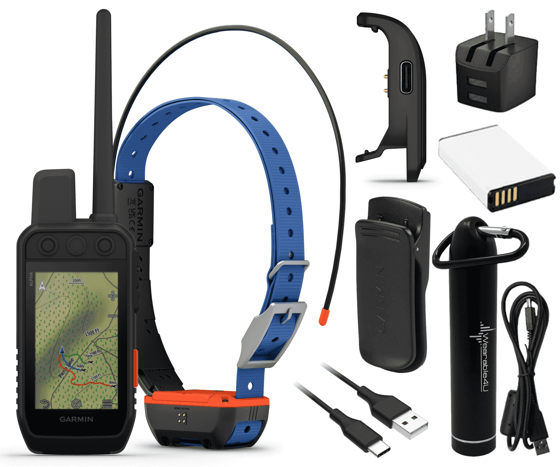 Garmin Alpha 300i Advanced Dog Tracking and Training Handheld with ...