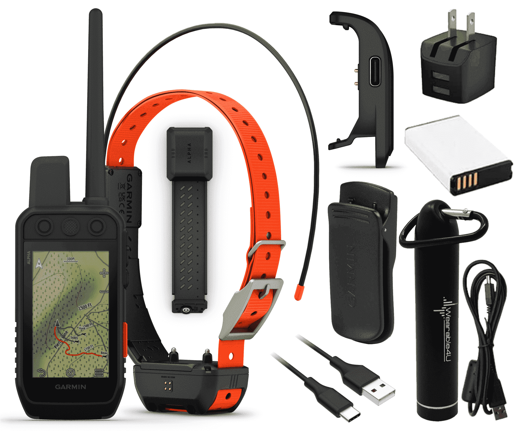 Garmin Alpha 300i Advanced Dog Tracking and Training Handheld with ...