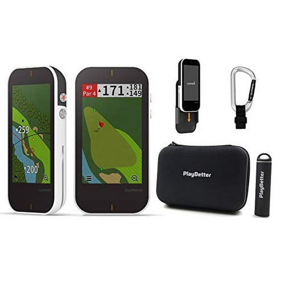 Garmin Approach G80 Premium Golf GPS with Launch Monitor Radar Bundle ...