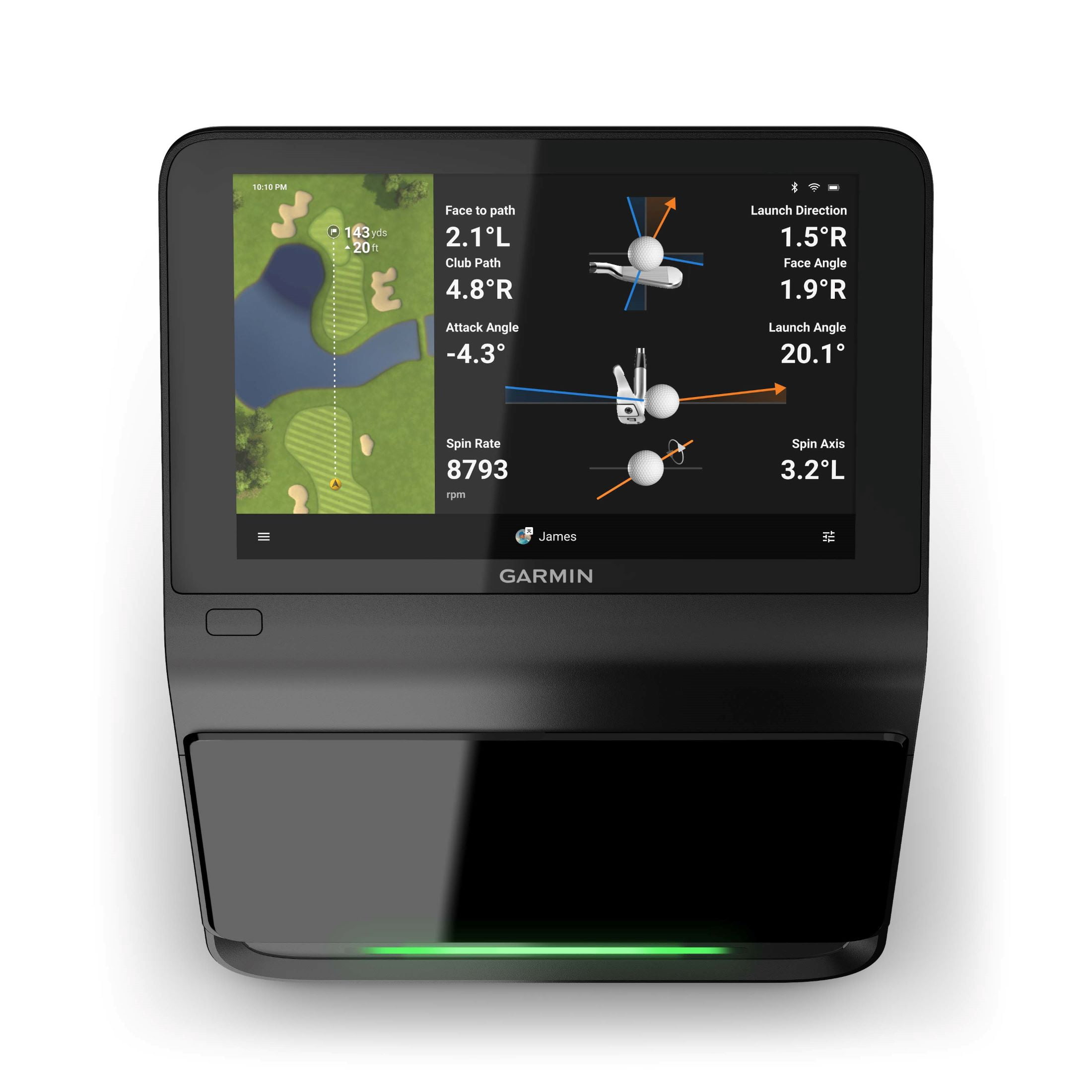 GARMIN, Golf Launch Monitor, Approach R50, 10" Touchscreen - Walmart.com
