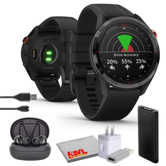 Garmin Approach S62, Premium GPS Golf Watch - Black, Built-in Virtual ...