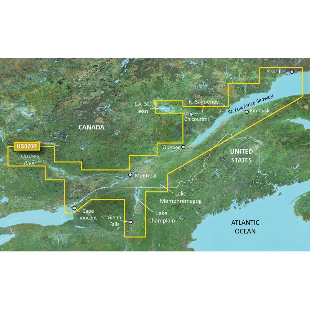 BlueChart g2 Vision St. Lawrence Seaway Digital Map - Walmart.com