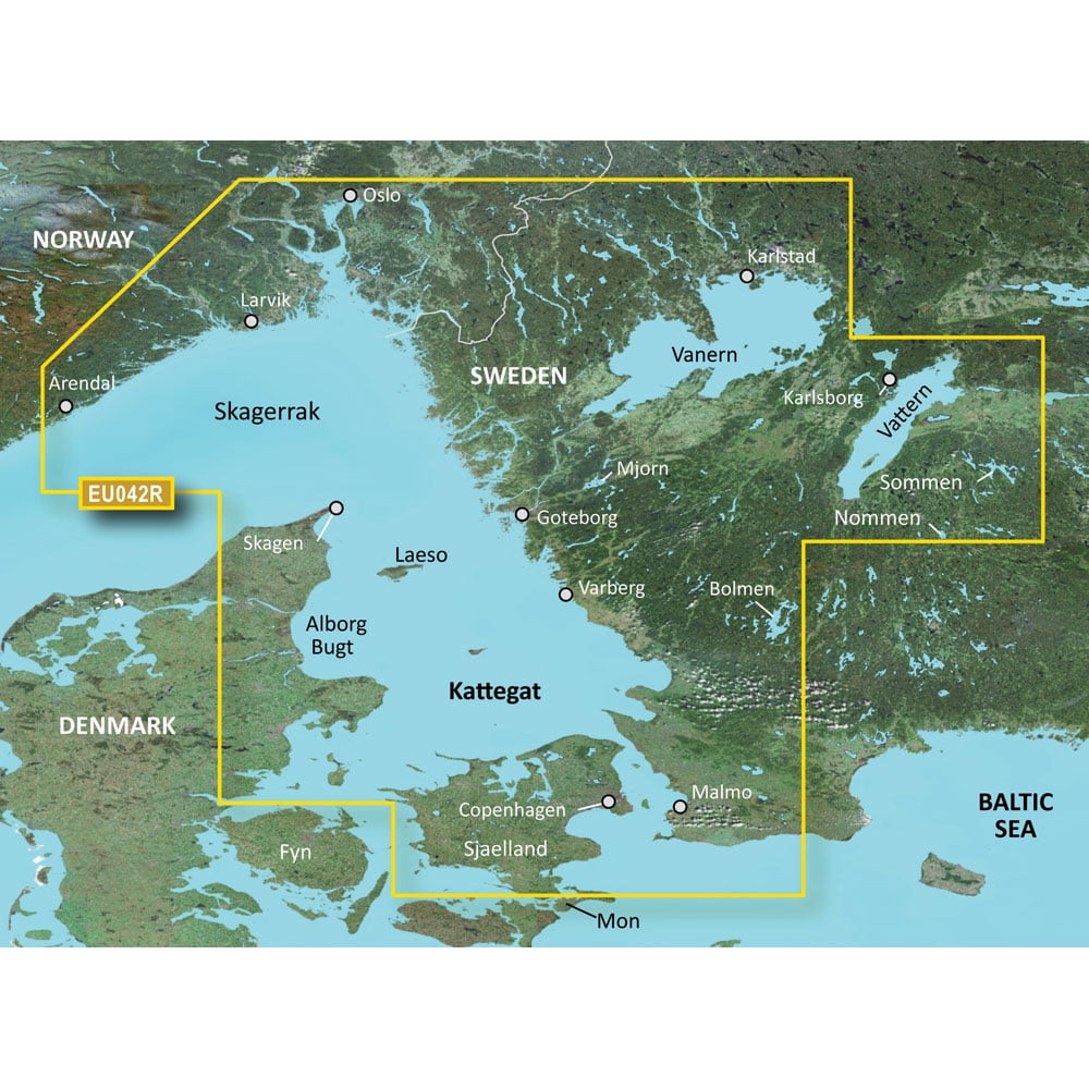 Garmin BlueChart® g3 HD - HXEU042R - Oslo to Trelleborg - microSD™/SD ...