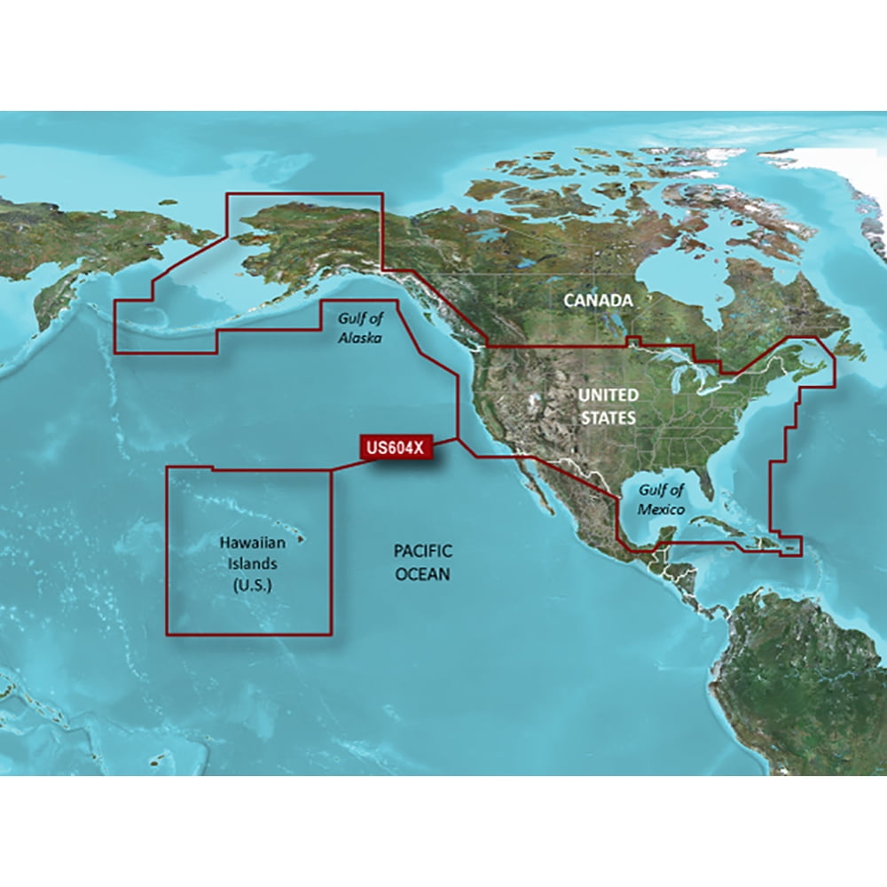 Garmin BlueChart® g3 HD - HXUS604x - US All & Canadian West - microSD ...