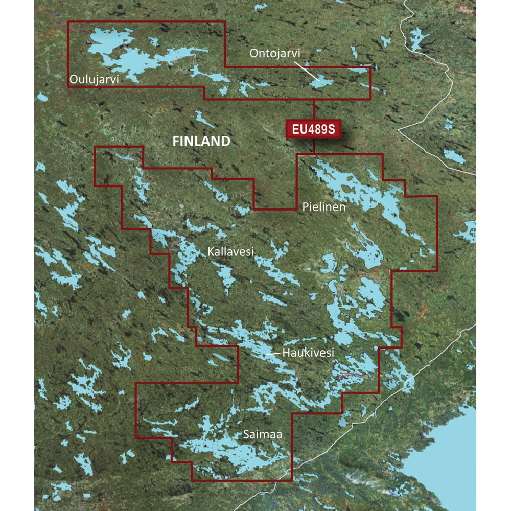 Garmin Finland, Kuopia to Lappeenranta Charts BlueChart g3 Vision ...