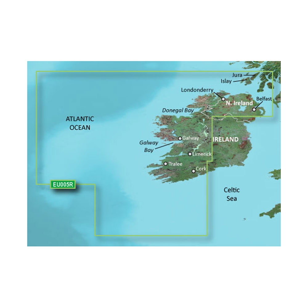 Garmin Bluechart G2 HEU005R - Ireland West Coast (microSD/SD Card) - Walmart Business Supplies