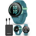 Garmin Bounce 2 (Turquoise) Kids GPS Smartwatch Bundle with PlayBetter ...