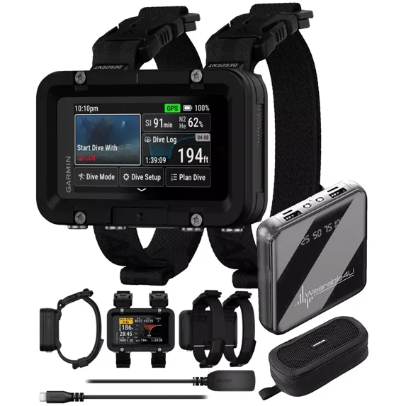 Garmin Descent X50i, Premium Dive Computer, 3" LCD Display, 20 ATM Dive ...