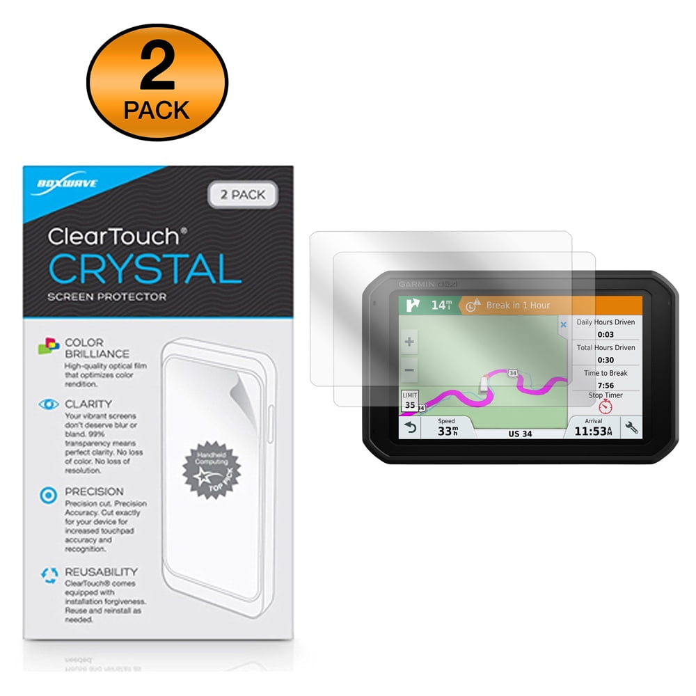 Garmin Dezl 780 LMT-S Screen Protector, BoxWave [ClearTouch Crystal (2 ...